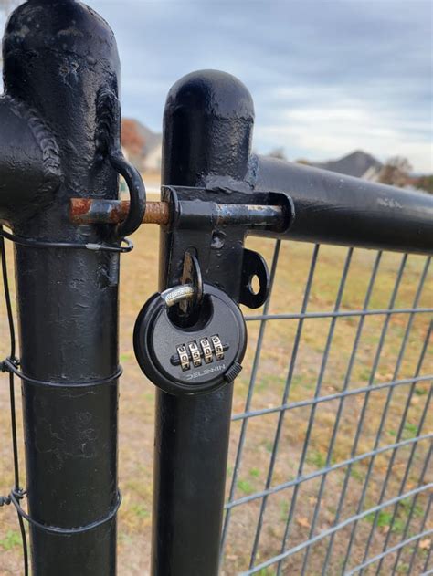 Image result for Single Pipe Gate Lock
