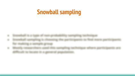 Image result for Snowball Sampling Advantages and Disadvantages