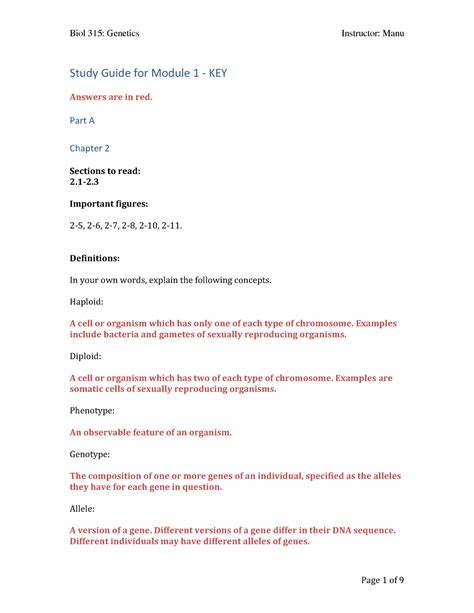 Image result for Study Guide for Module 1