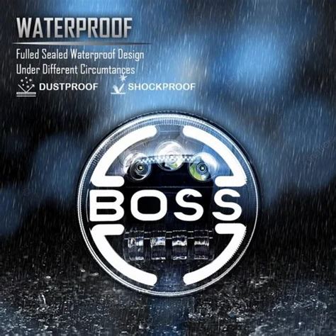 Image result for 7 Inch Round LED Headlight