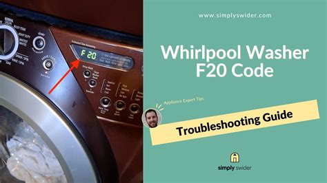 Image result for Whirlpool F20 Code Reset