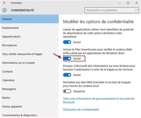 Image result for Windows SmartScreen Desactiver