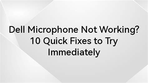 Image result for Alienware Mic Not Working
