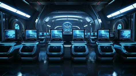 Image result for Futuristic Computer Lab