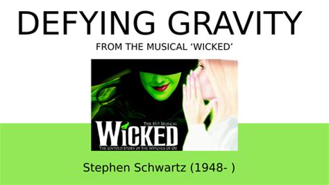 Image result for Defying Gravity Edexcel