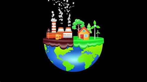 Image result for Pollution Animation