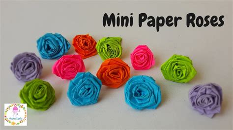 Image result for Small Paper Roses Tutorial