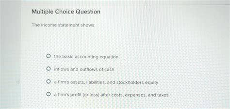 Image result for Income Statements Question Examples