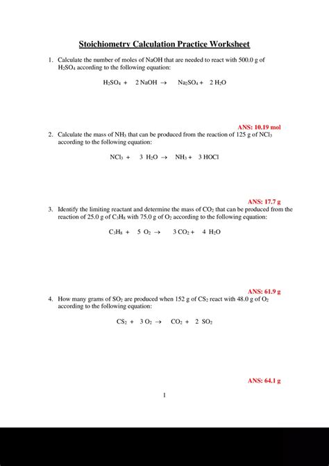 Image result for Stoichiometry Example Word Problems
