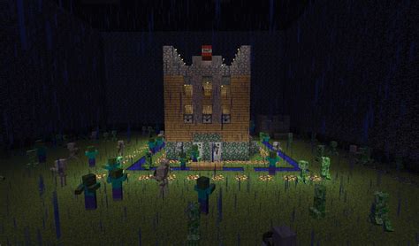 Image result for Minecraft Defense Tower Tutorials