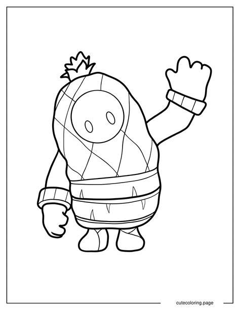 Image result for Fall Guys Coloring Pages