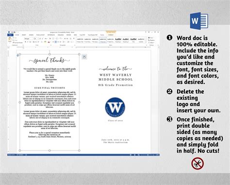 Image result for Graduation Program Pamphlet