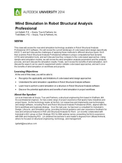 Image result for Wind Simulation Robot Structural Analysis