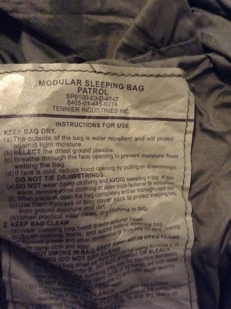 Image result for Modular Sleep System Patrol Bag