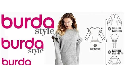 Image result for Burda Sweatshirt Patterns