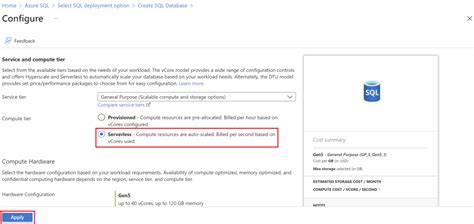 Image result for Azure SQL Server Configuration