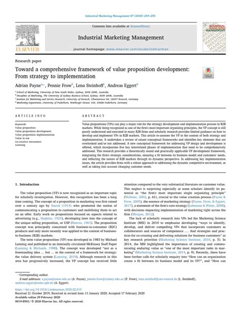 Image result for Value Proposition Development