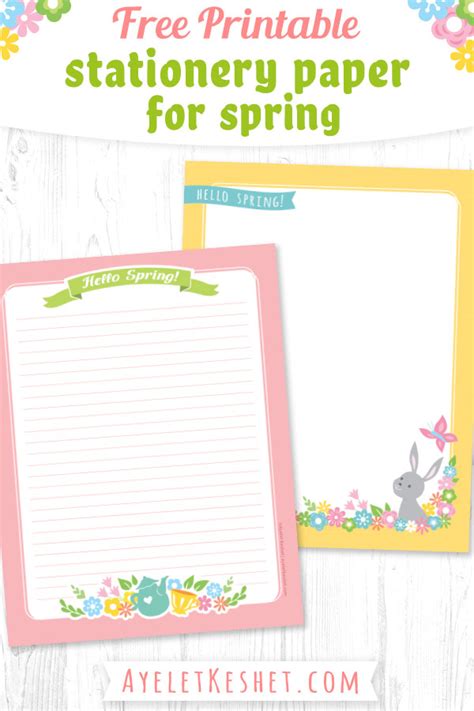 Image result for Spring Print Paper