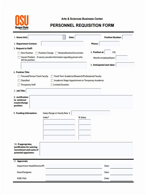 Image result for Work Requisition Form