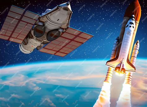 Image result for Shuttle Launch Over Earth