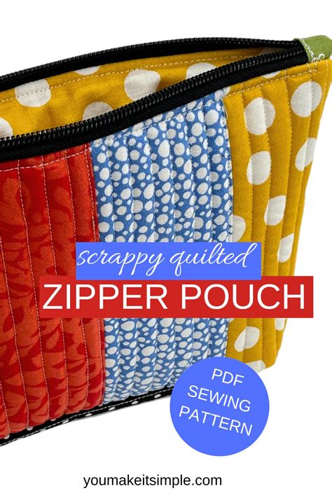 Image result for Square Bottom Zipper Pouch Pattern
