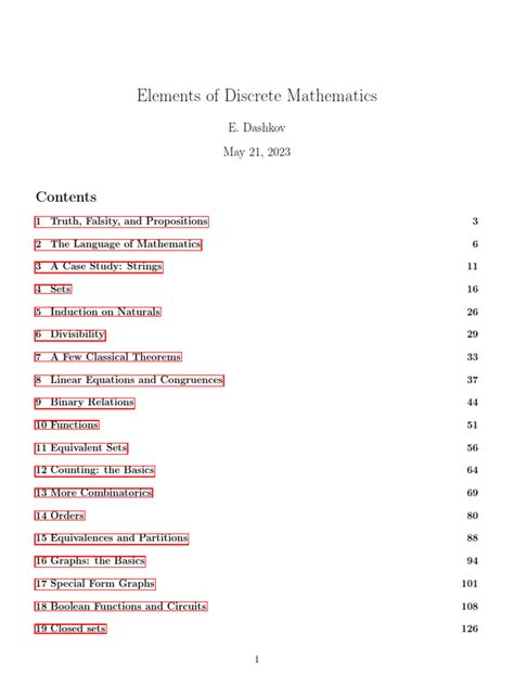 Image result for Discrete Mathematics PDF by Module