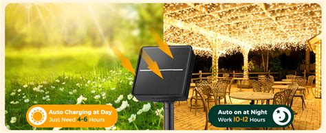 Image result for Solar Powered String Lights Amazon