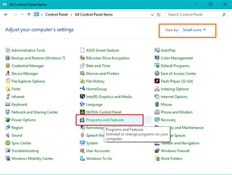 Image result for Uninstall Programs in Windows 10