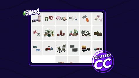 Image result for Sims 4 Clutter CC Decor