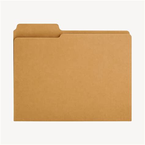 Image result for Open Brown File Folder