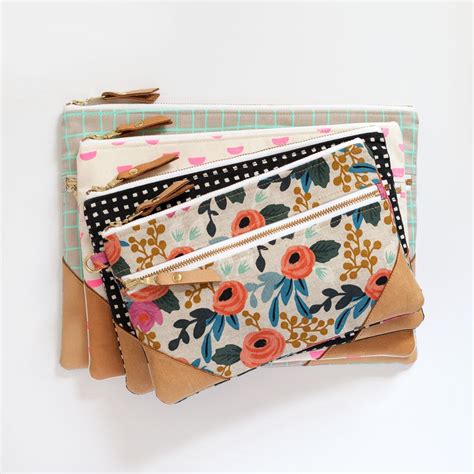 Image result for Double Zipper Pouch Free Pattern
