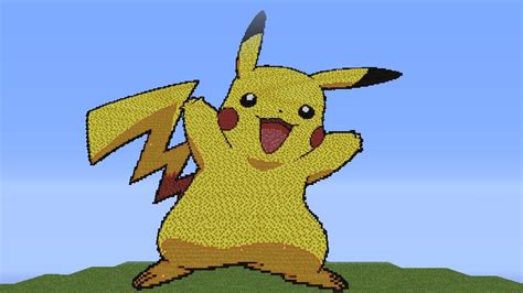 Image result for Minecraft Pixel Tutorial How to Build Pikachu Part 2 Pokemon