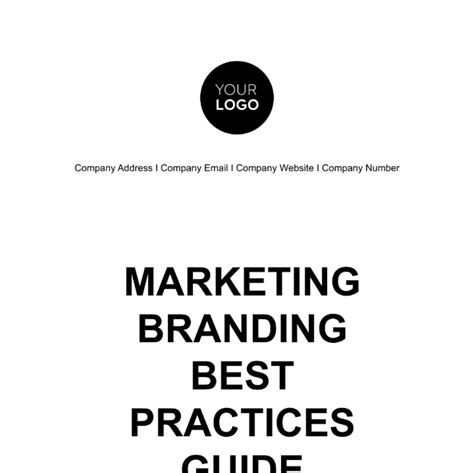 Image result for Best Practices Guide Template