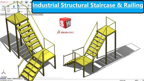 Image result for SolidWorks Stair Tutorial
