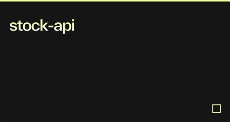 Image result for Stock API Node