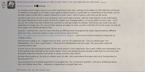 Image result for WoW Computer Scam