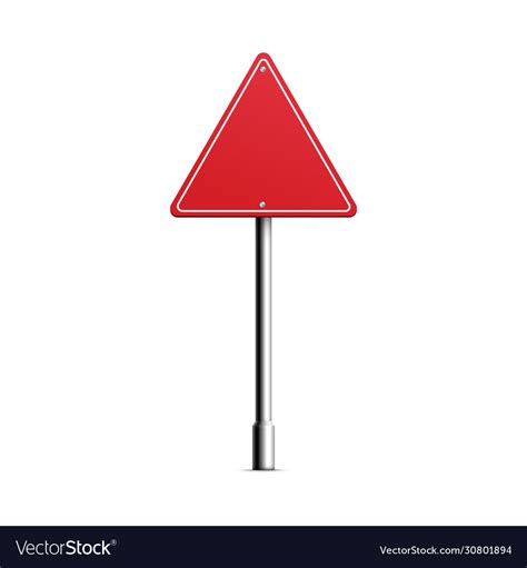 Image result for Red Triangle Sign