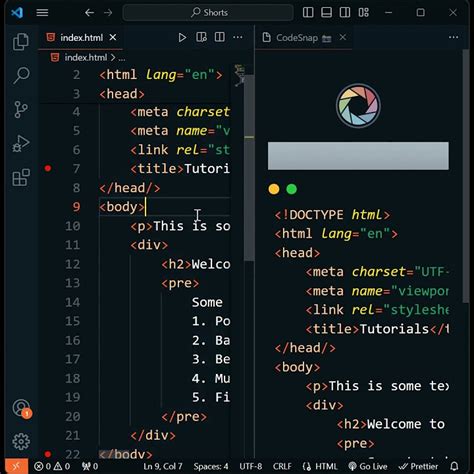 Image result for vs Code Snap