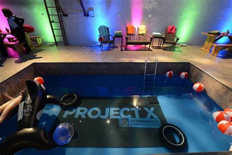 Image result for Project X Pool Sign