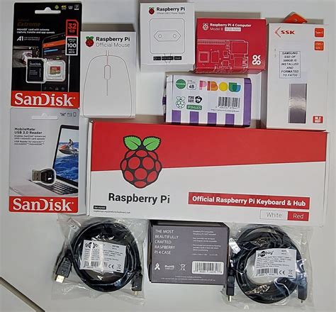 Image result for Raspberry Pi 4 Model B Kit Mouse