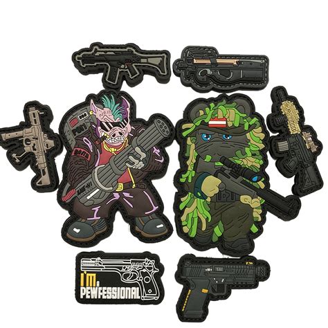 Custom PVC Patch with low MOQ at Friendly Prcie | Yyoyiart