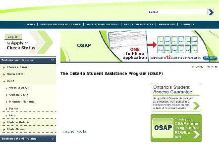 Image result for Ontario Student Assistance Program OSAP Application Process