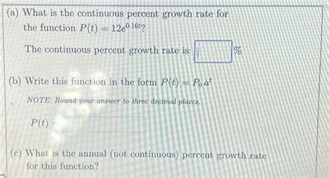 Image result for Continuous Growth Rate Formula