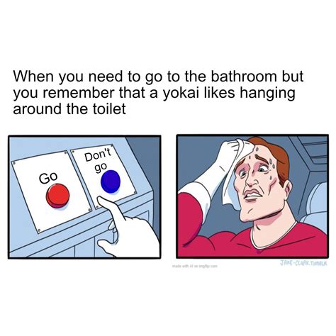 Image result for Guy Sweating Meme Button