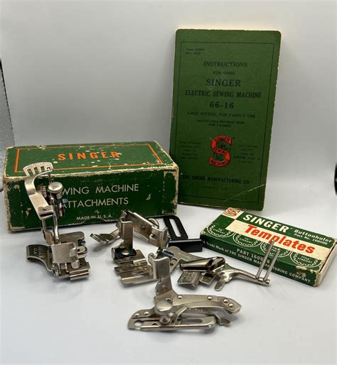 Image result for Singer Sewing Machine Attachments