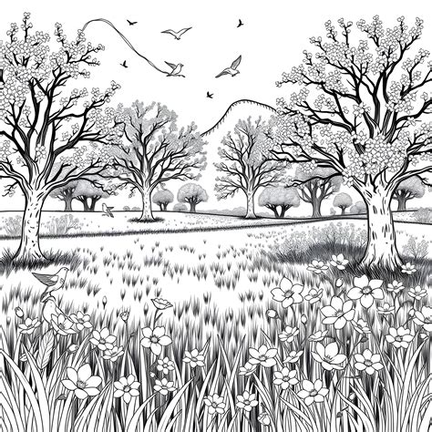 Image result for Spring Coloring Pages Printable