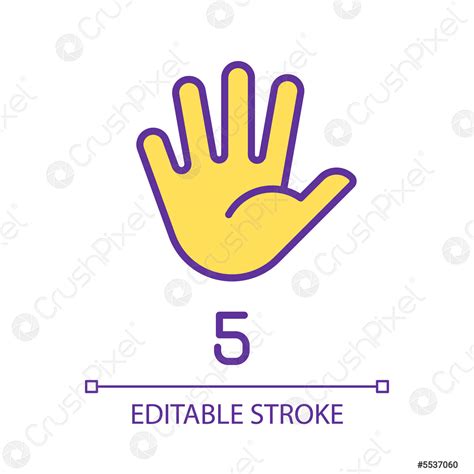 Image result for Five Sign Language