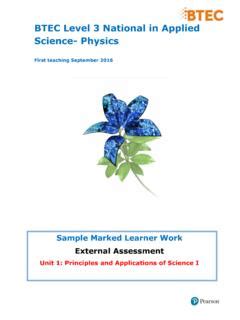 Image result for BTEC Applied Science Help Physics