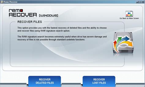 Image result for Remo Recover Windows Interface