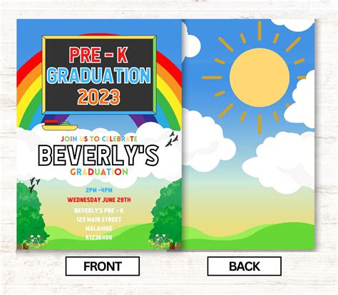 Image result for Pre-K Graduation Party Program Sample